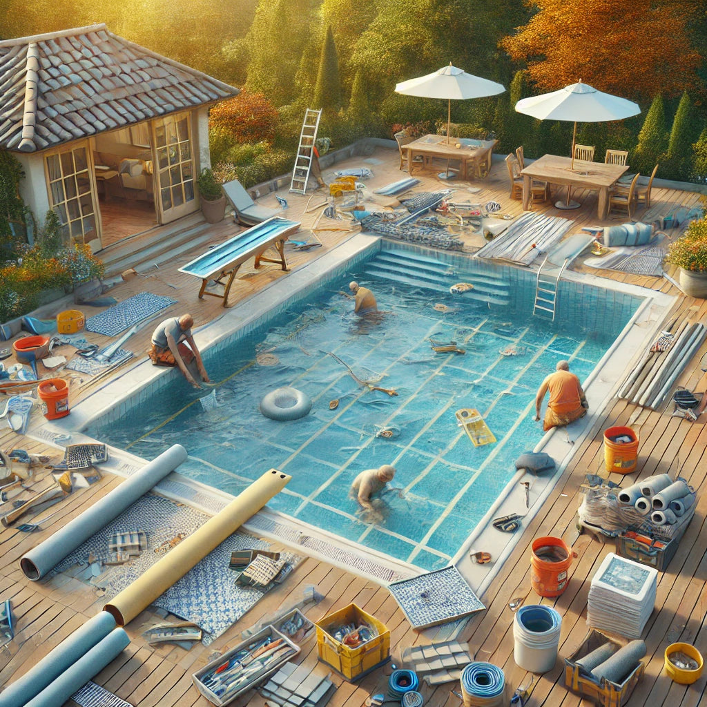 POOL RENOVATIONS FOR THE OFF SEASON