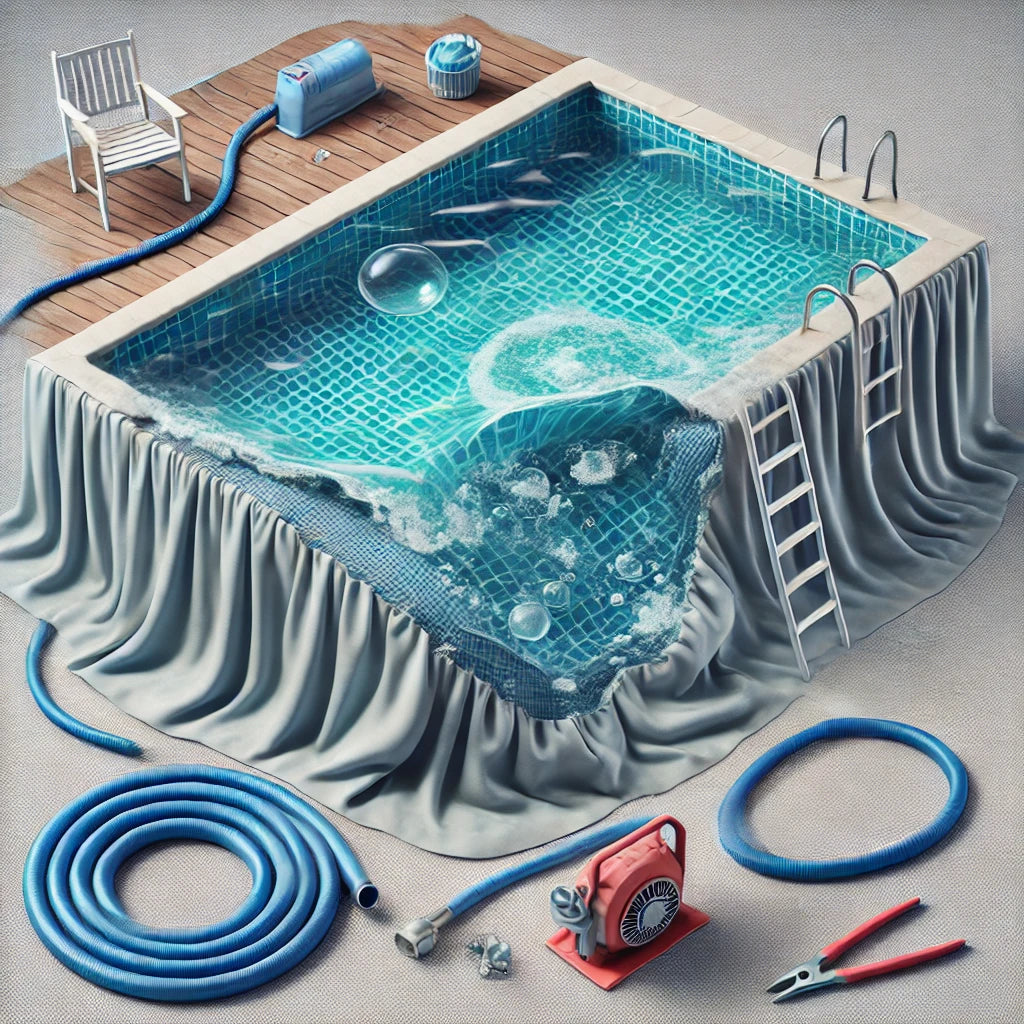 WHAT IS POOL LINER FLOATING AND HOW DO I FIX IT?