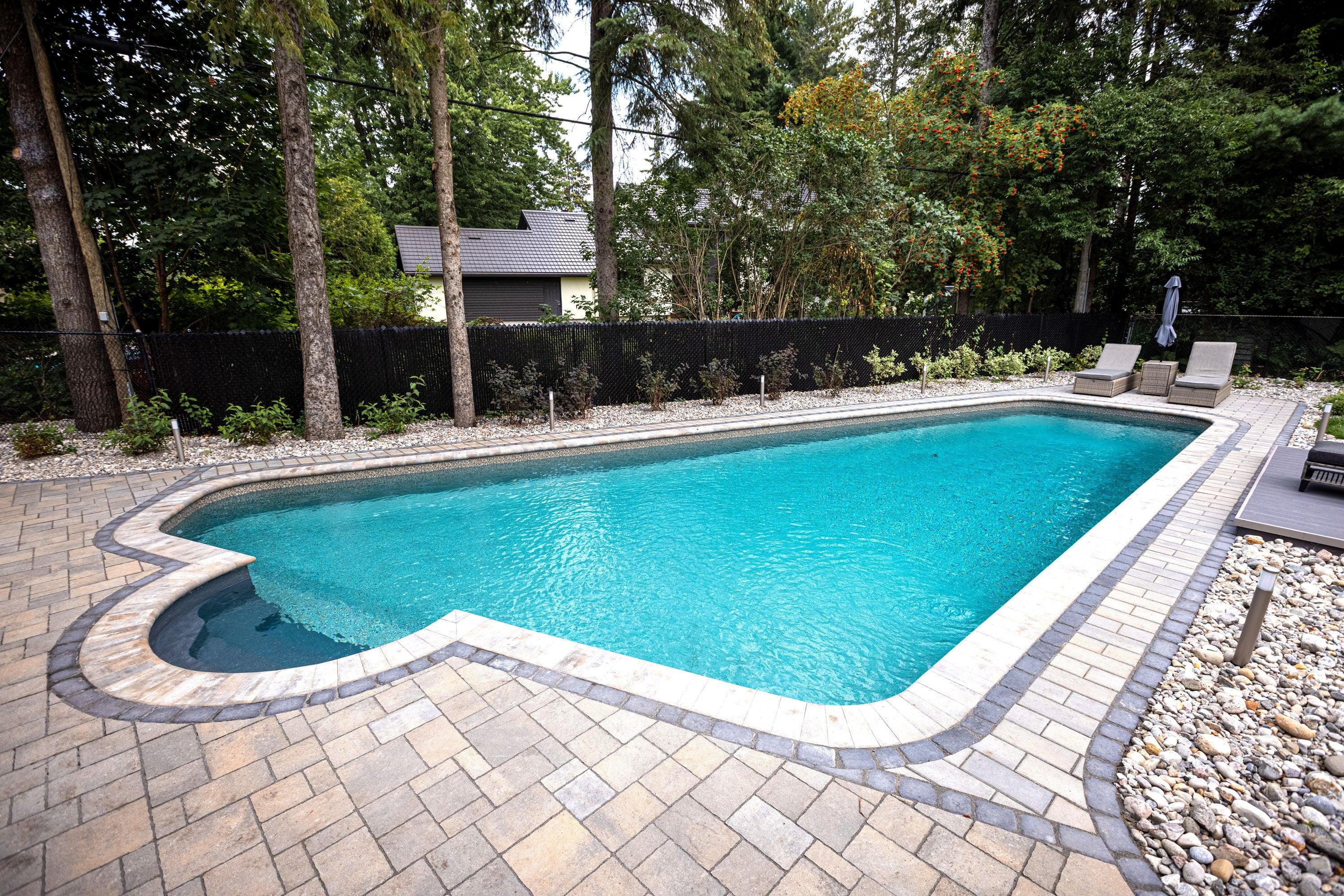 Inground Pool Installation Ottawa – Modern Design with Custom Pavers