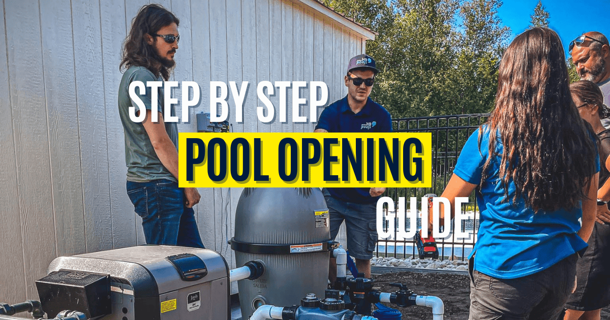 Step-by-Step Pool Opening Checklist